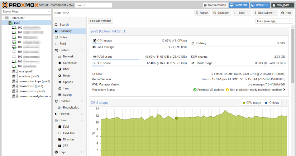 Upgrade from Proxmox VE 6 to 7 using the free no subscription ...